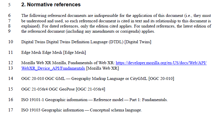 (URGENT) PDF: Normative references should not be tagged with "[B1 ...