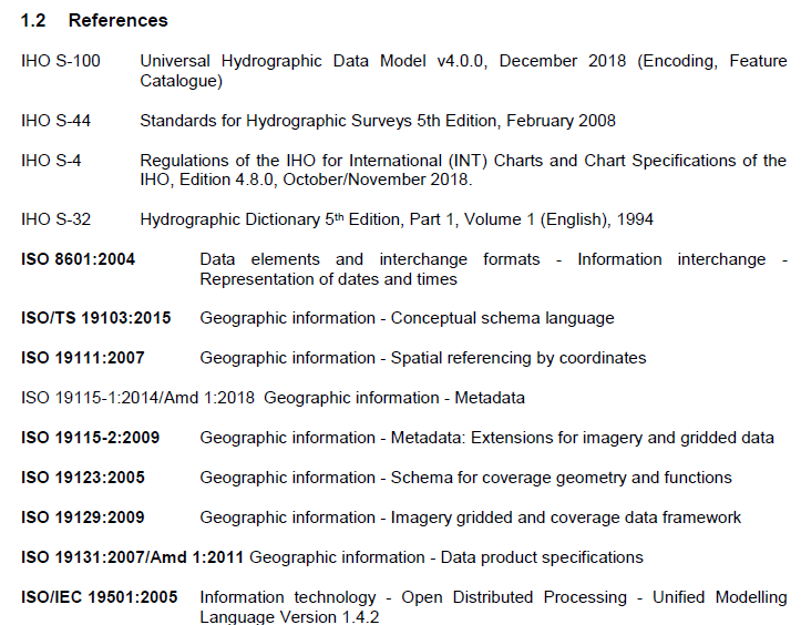 (PDF) IHO S-102: Overlapping table cells and exaggerated horizontal ...