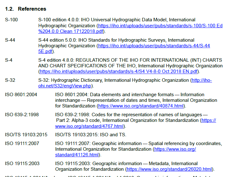 (PDF) IHO S-102: Overlapping table cells and exaggerated horizontal ...