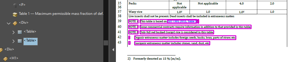 PDF tagging: tables are structured wrongly, and include non-table content · Issue #1001 ...