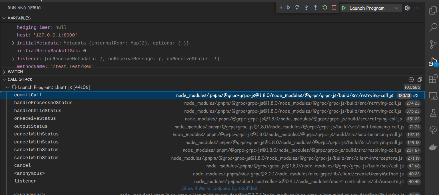 Memory leak of canceled calls in 'TRANSPARENT_ONLY' retries · Issue #2301 · grpc/grpc-node · GitHub