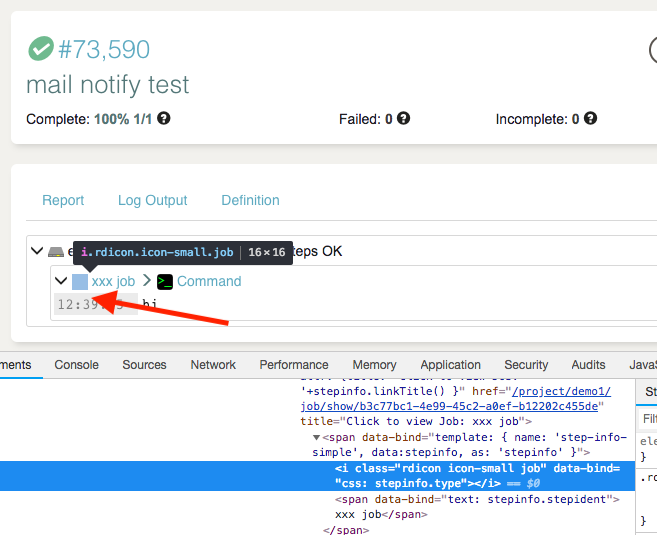 Job Reference Icon Not Shown In Execution Report Summary · Issue 3971 · Rundeck Rundeck · Github