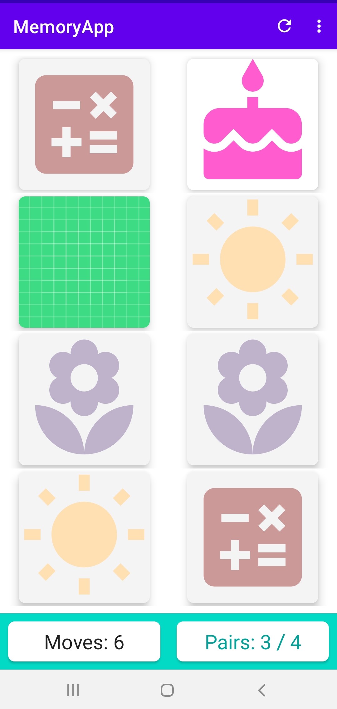 GitHub - sehri18/Memory-Game-App: A customizable memory image matching ...