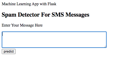 GitHub - Berrougui/Spam-detector-with-Flask