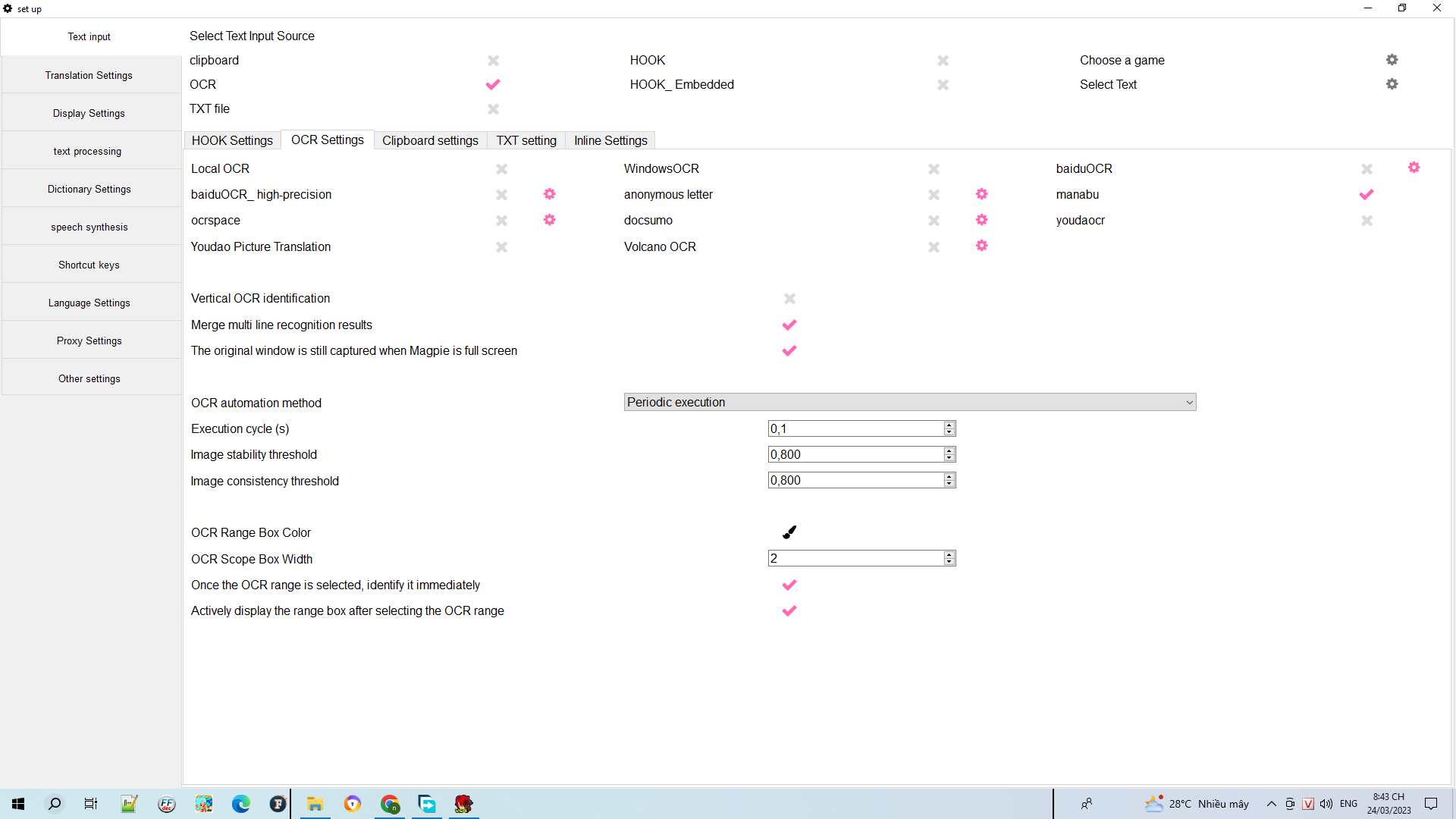 Local OCR is delayed while playing games · Issue #233 · HIllya51/LunaTranslator · GitHub
