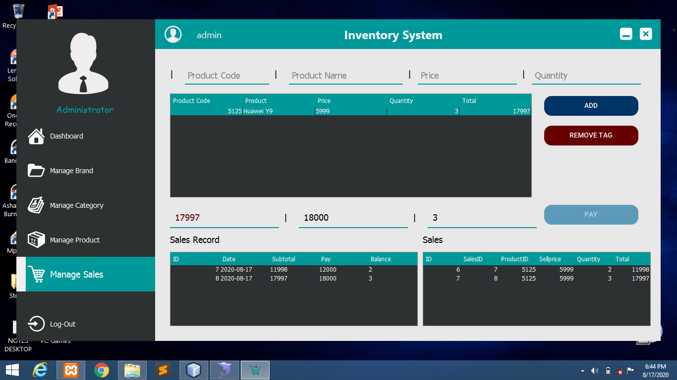 GitHub - johnray10/Inventory_System