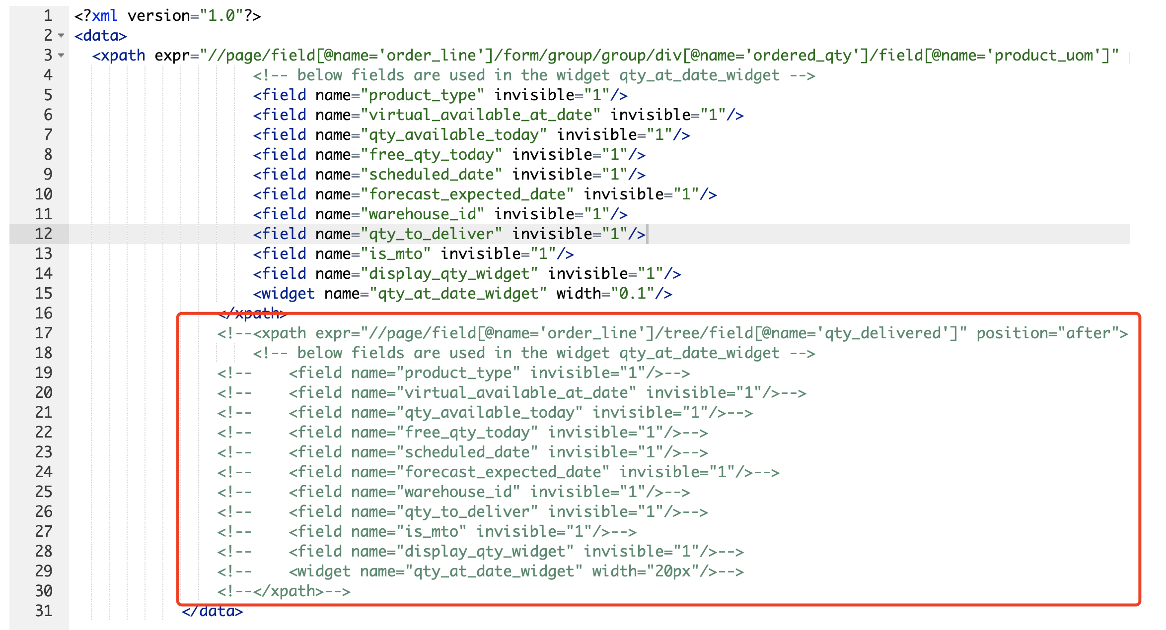 [14 0] Sale Stock Sale Order Line Product Qty Forecast Failed When There Are Too Many Order