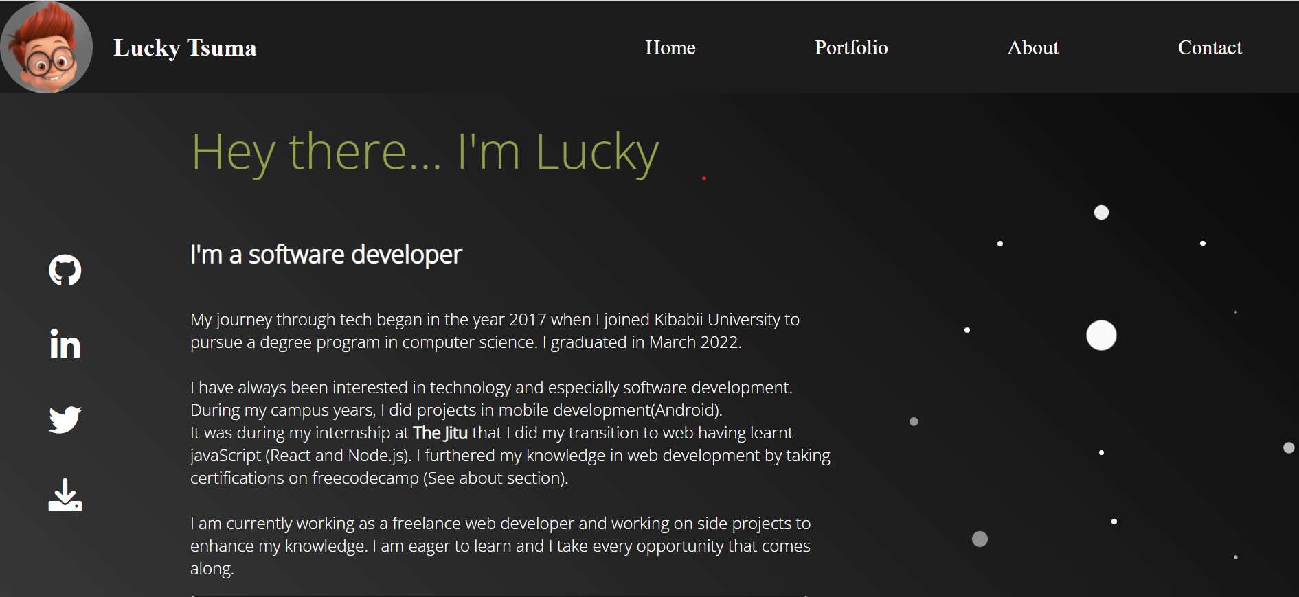 GitHub - Lucky-Tsuma/Portfolio