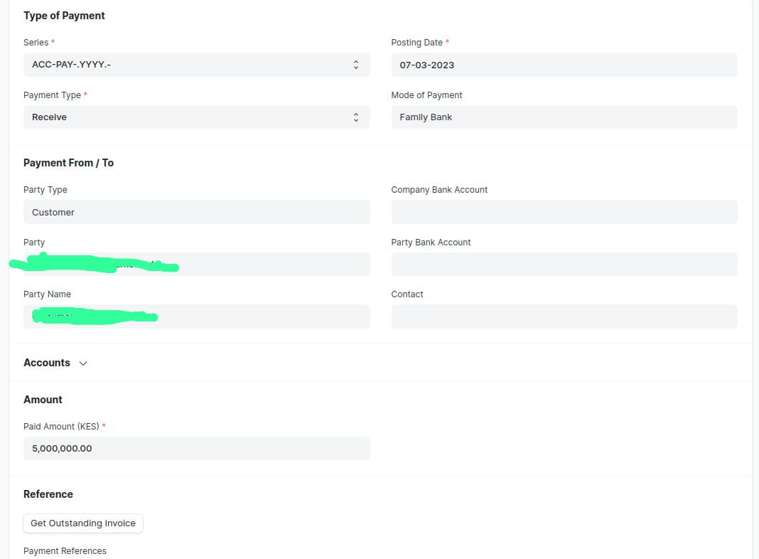 Payment Reference table breaks after filtering through and editing a row. · Issue #34324 ...