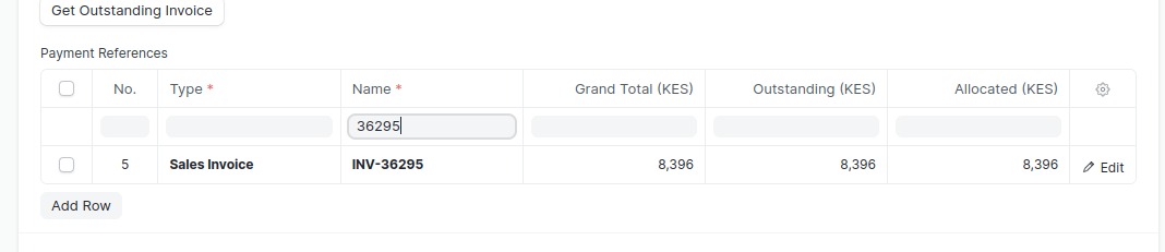 Payment Reference table breaks after filtering through and editing a row. · Issue #34324 ...