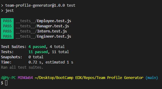 GitHub - SeanMH8911/team-profile-generator