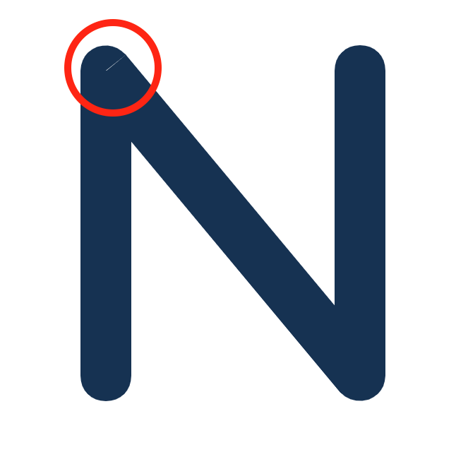 Bug: N and M have some issues · Issue #19340 · FortAwesome/Font-Awesome ...