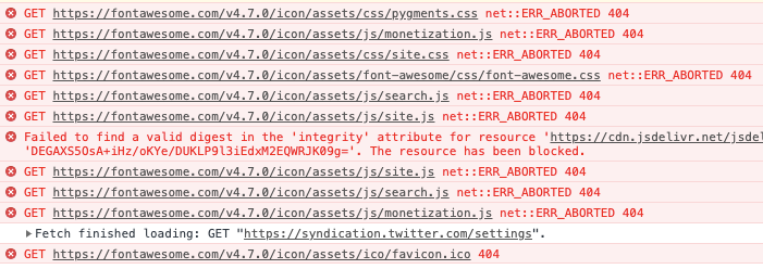 Bug in fontawesome site · Issue #15844 · FortAwesome/Font-Awesome · GitHub