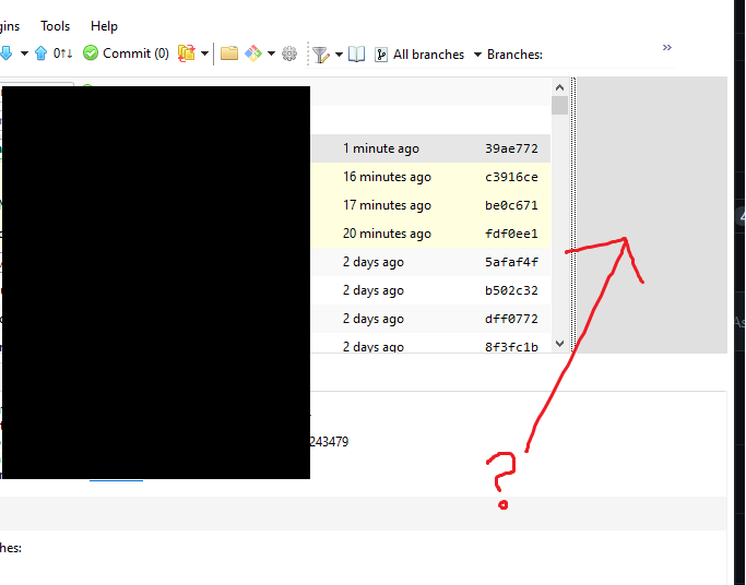 Strange empty section on last update · Issue #10984 · gitextensions/gitextensions · GitHub