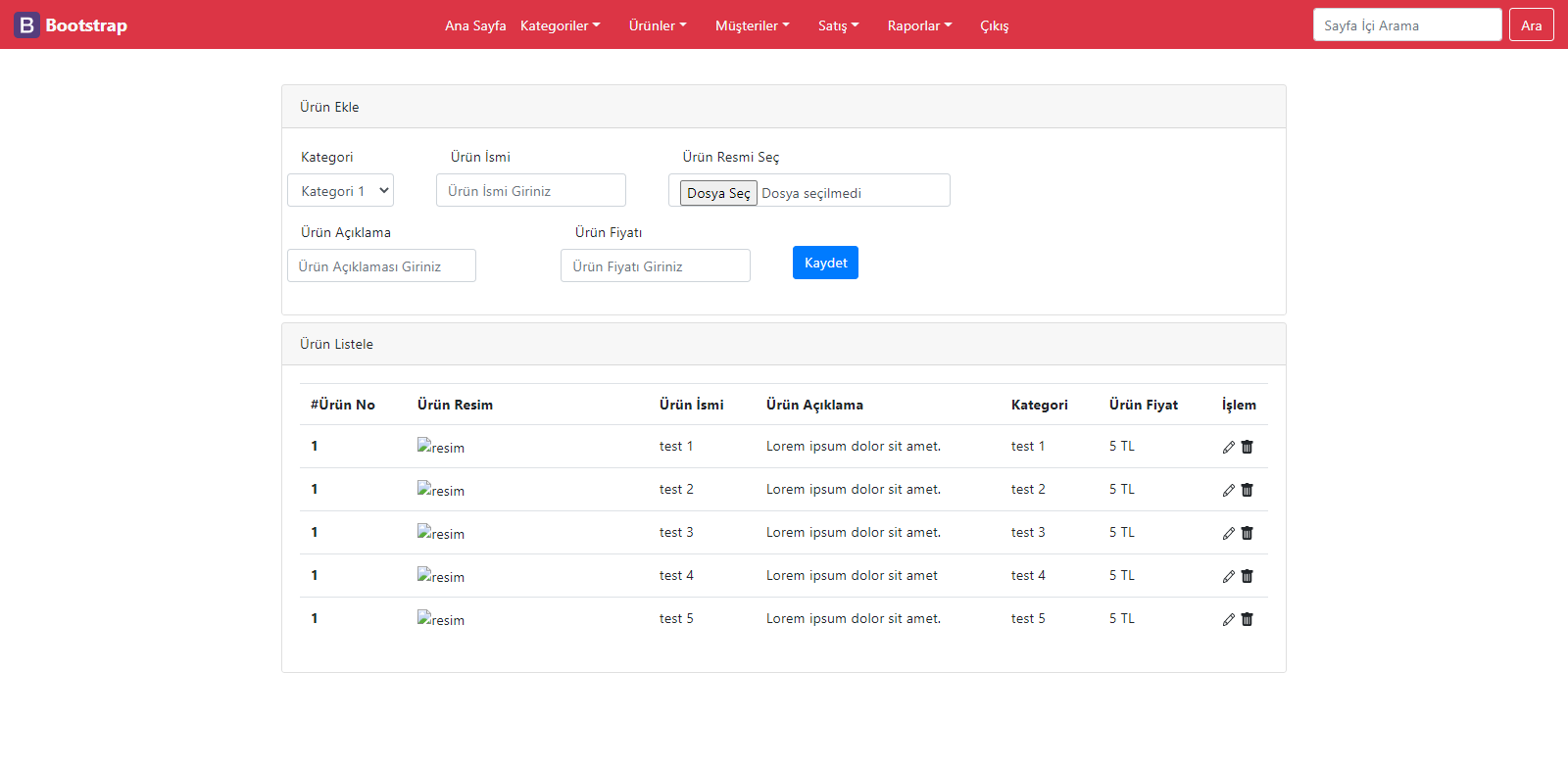 GitHub - hkndemir/management-panel-design: basic admin panel design