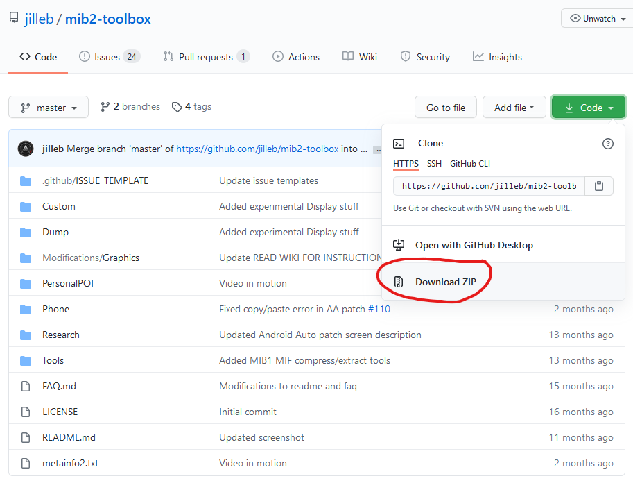 Can't read release info · Issue #1 · jilleb/mib2-toolbox · GitHub