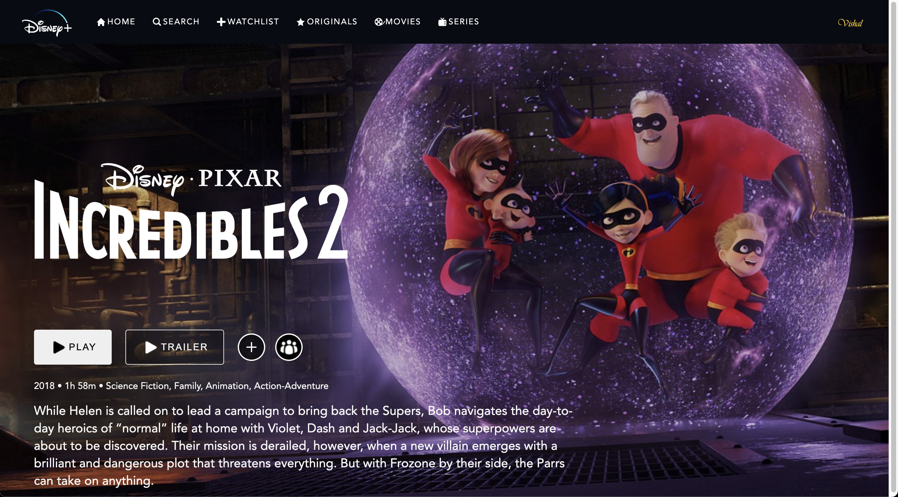 GitHub - visshal14/disneyplus-clone