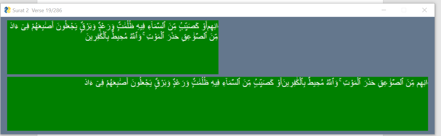 [Question] Arabic string not displayed properly when using window GUI ...
