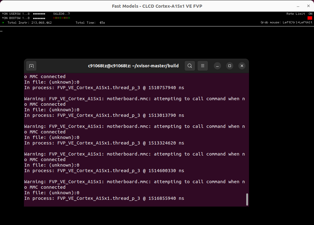 Problem When Launch Fast Model · Issue #156 · xvisor/xvisor · GitHub