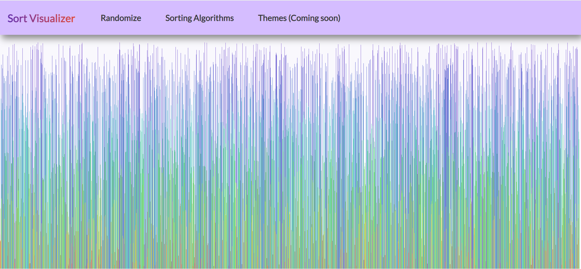 GitHub - del8527/Sort-Visualizer: Sorting Algorithm Visualizer with React