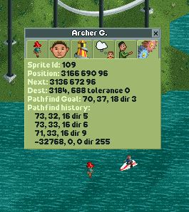 Entity erroneously refered to as sprite in peep window · Issue #18536 · OpenRCT2/OpenRCT2 · GitHub