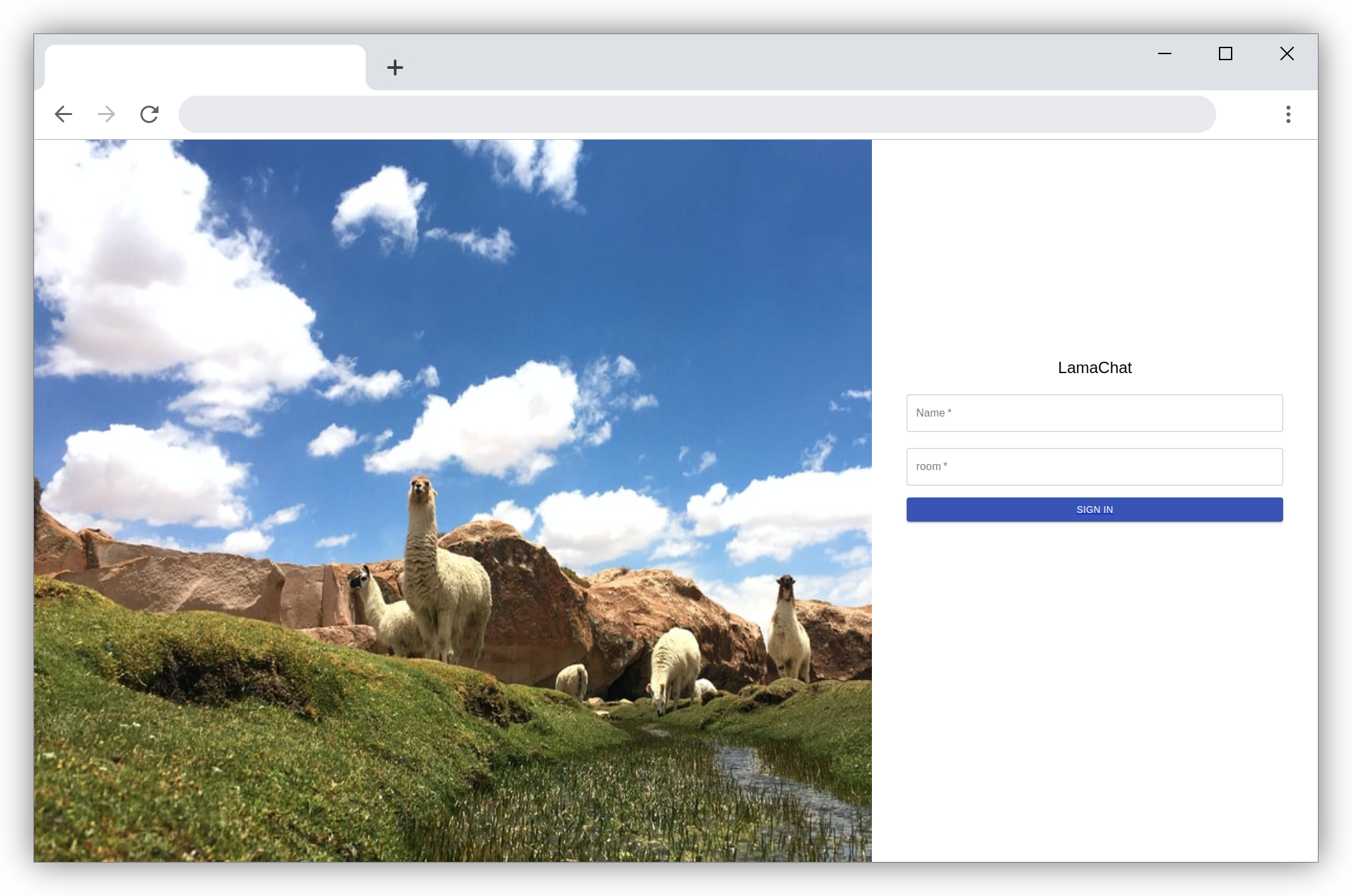 GitHub - stoic-park/lamaChat: React + Socket.io 를 이용한 실시간 채팅 웹 서비스입니다.