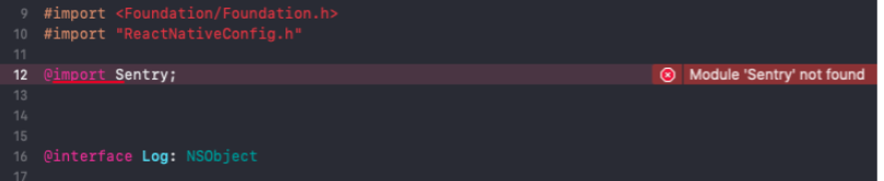 import sentry NOT FOUND · Issue #1436 · getsentry/sentry-react-native · GitHub