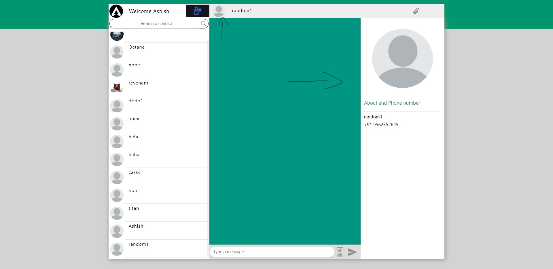 GitHub - ashishsaini0194/whatsapp-web-clone: A whatsapp web clone which works in node js and ...
