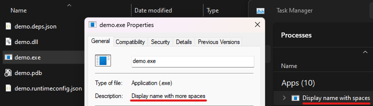 [Bug]: AssemblyTitle property is only used when AssemblyName is different from the project name ...