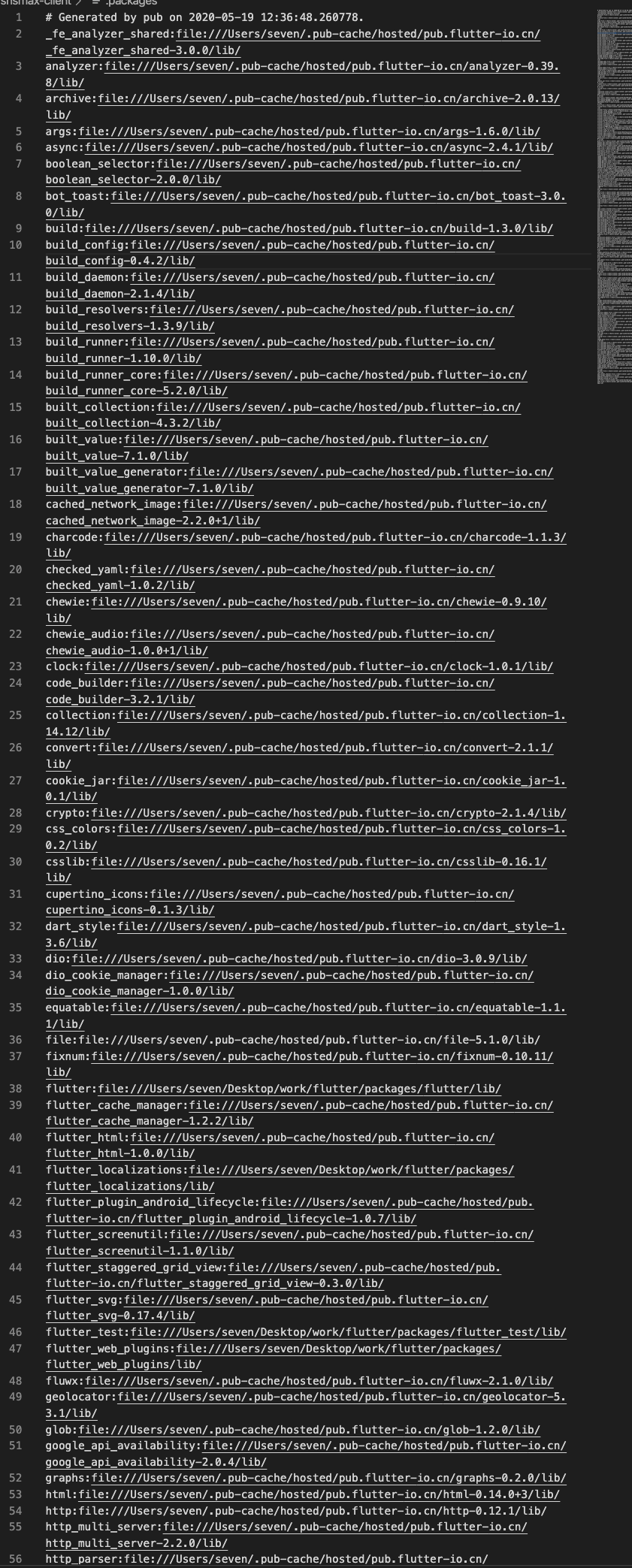 Import Quick Fix suggests relative paths to pub-cache instead of package: URIs · Issue #2172 ...