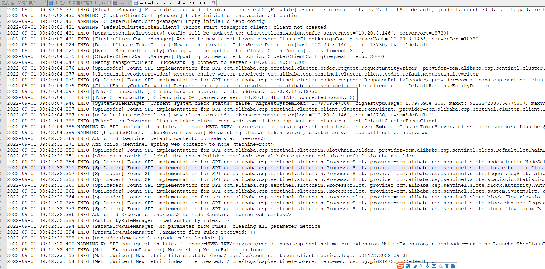 token server部署alone模式，dashbord控制台集群流控配置后，重启client配置被清空了 · Issue #2854 · alibaba/Sentinel · GitHub