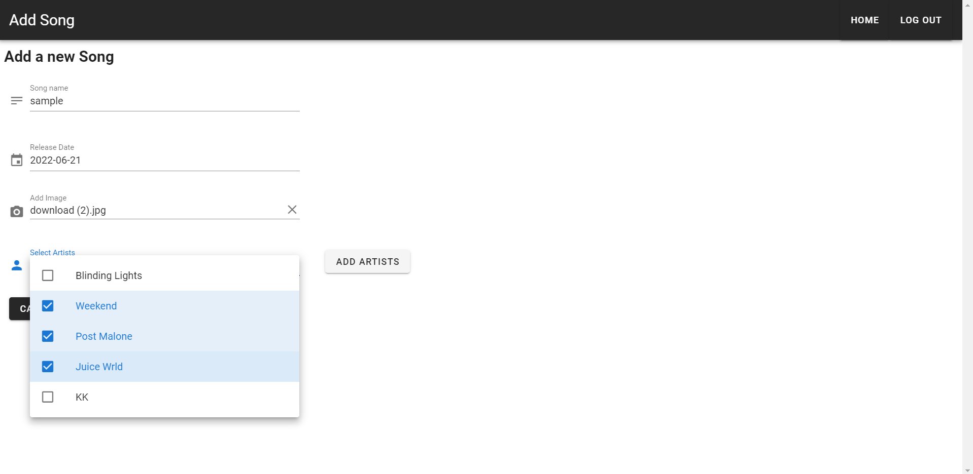 GitHub - vaidikg20000/music-app: Music Journal app with basic CRUD ...