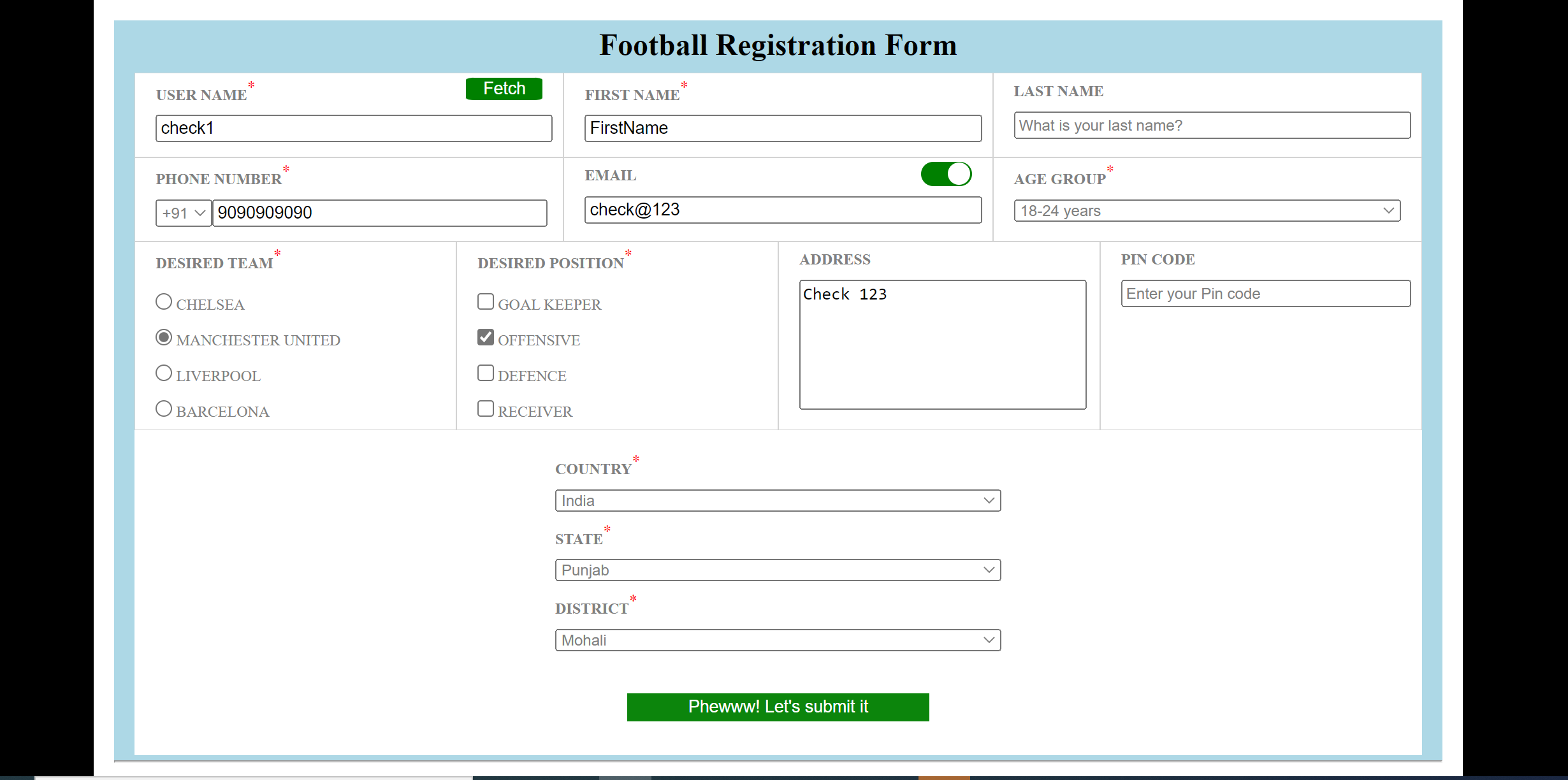 GitHub - HardikN19/Football-Form-java