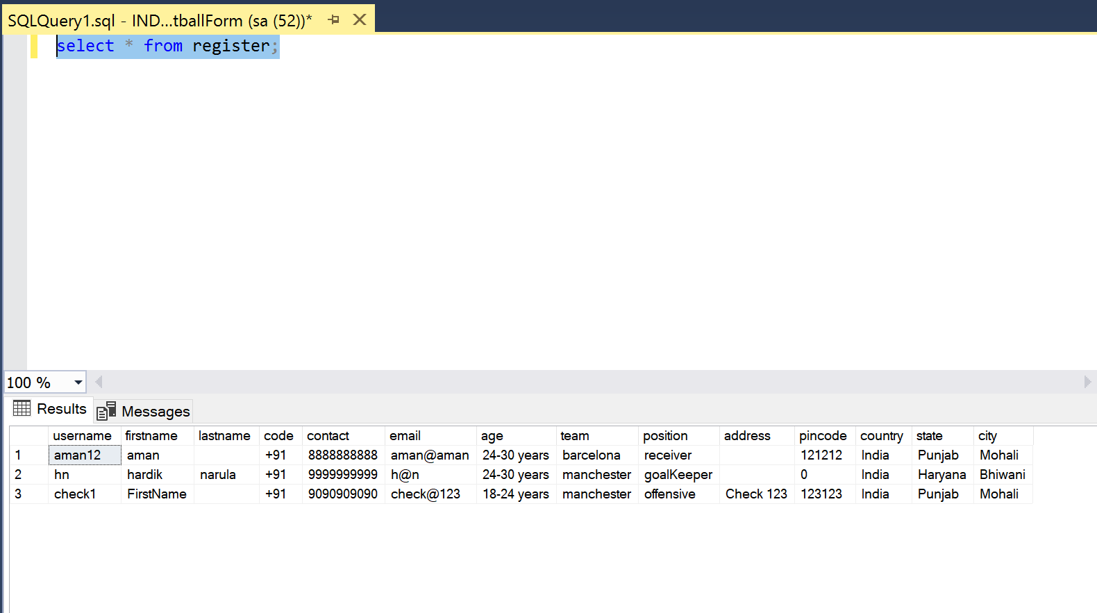 GitHub - HardikN19/Football-Form-java