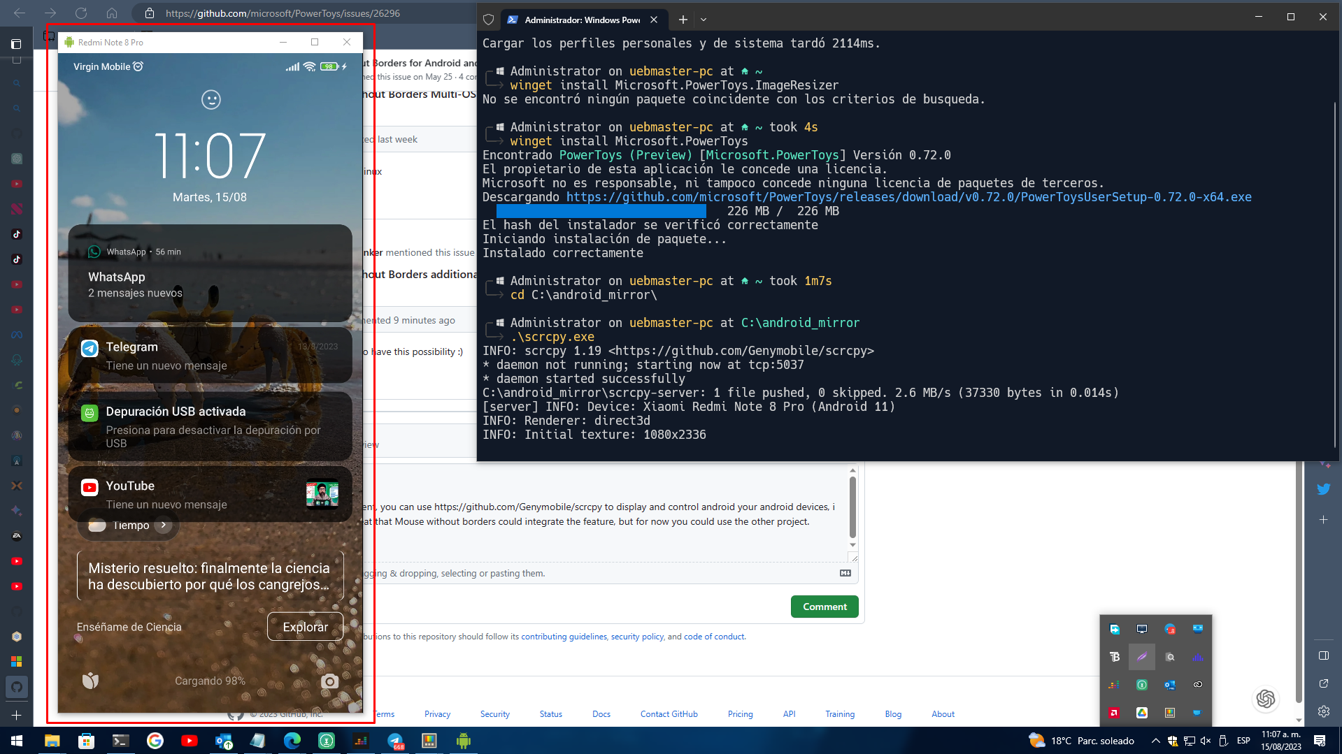 Mouse Without Borders for Android and other OSs · Issue #26296 · microsoft/PowerToys · GitHub