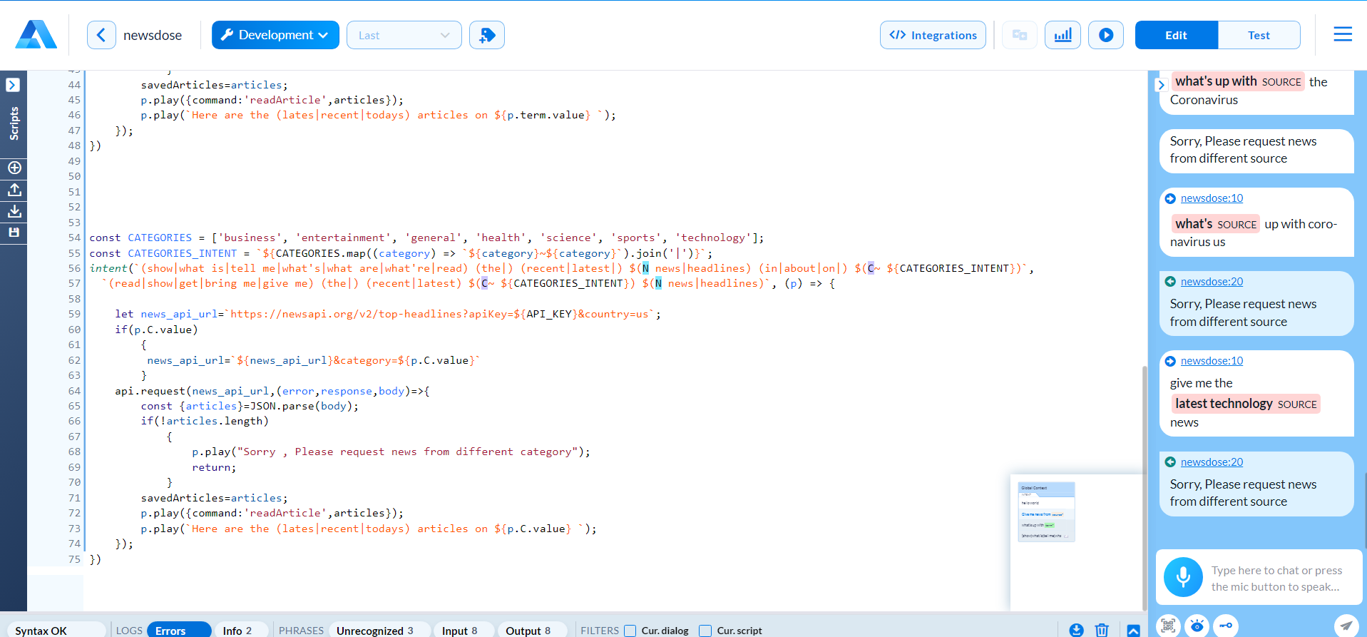 Alan Studio Code Materials · GitHub