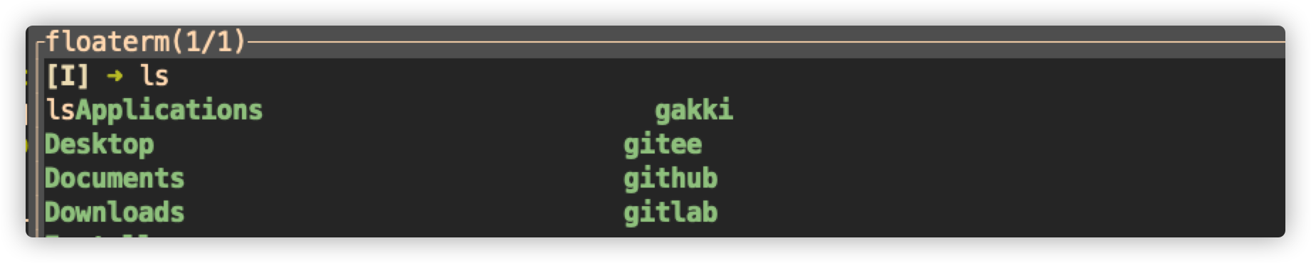 ls show in result · Issue #309 · voldikss/vim-floaterm · GitHub