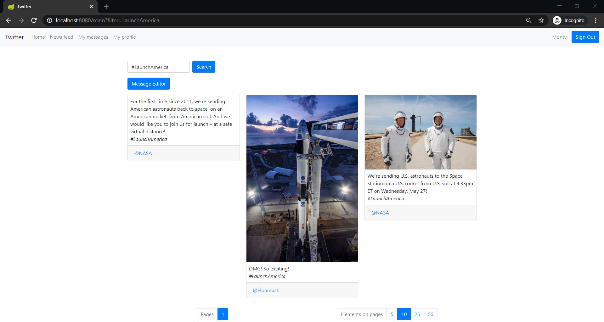 GitHub - VidarrSon/TwitterClone: A web application that is a clone of popular American ...