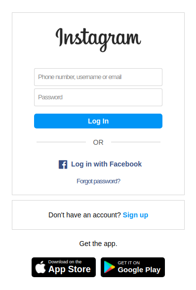 GitHub - jatinmourya/instagram-login-page-clone: Instagram Login page Clone
