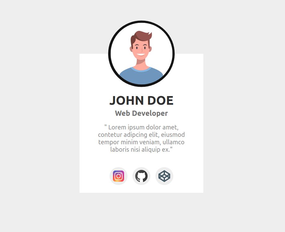 GitHub - jatinmourya/simple-profile-card: Simple profile card