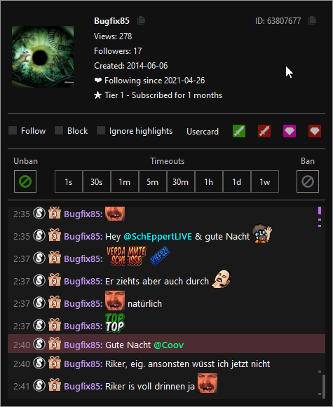 Mod comments are missing · Issue #2760 · Chatterino/chatterino2 · GitHub