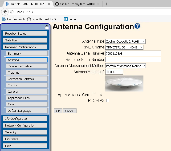 RTCM message 1006 and antenna height · Issue #312 · tomojitakasu/RTKLIB ...