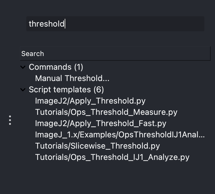 Ops search results are no longer present · Issue #114 · imagej/napari-imagej · GitHub