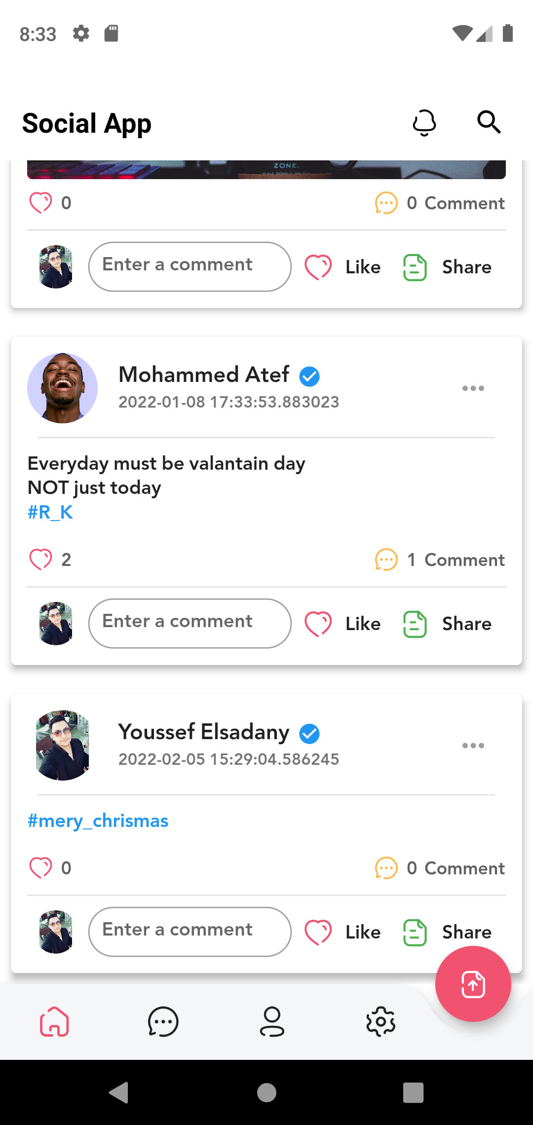 GitHub - YousefElsadany/Social-Media-App