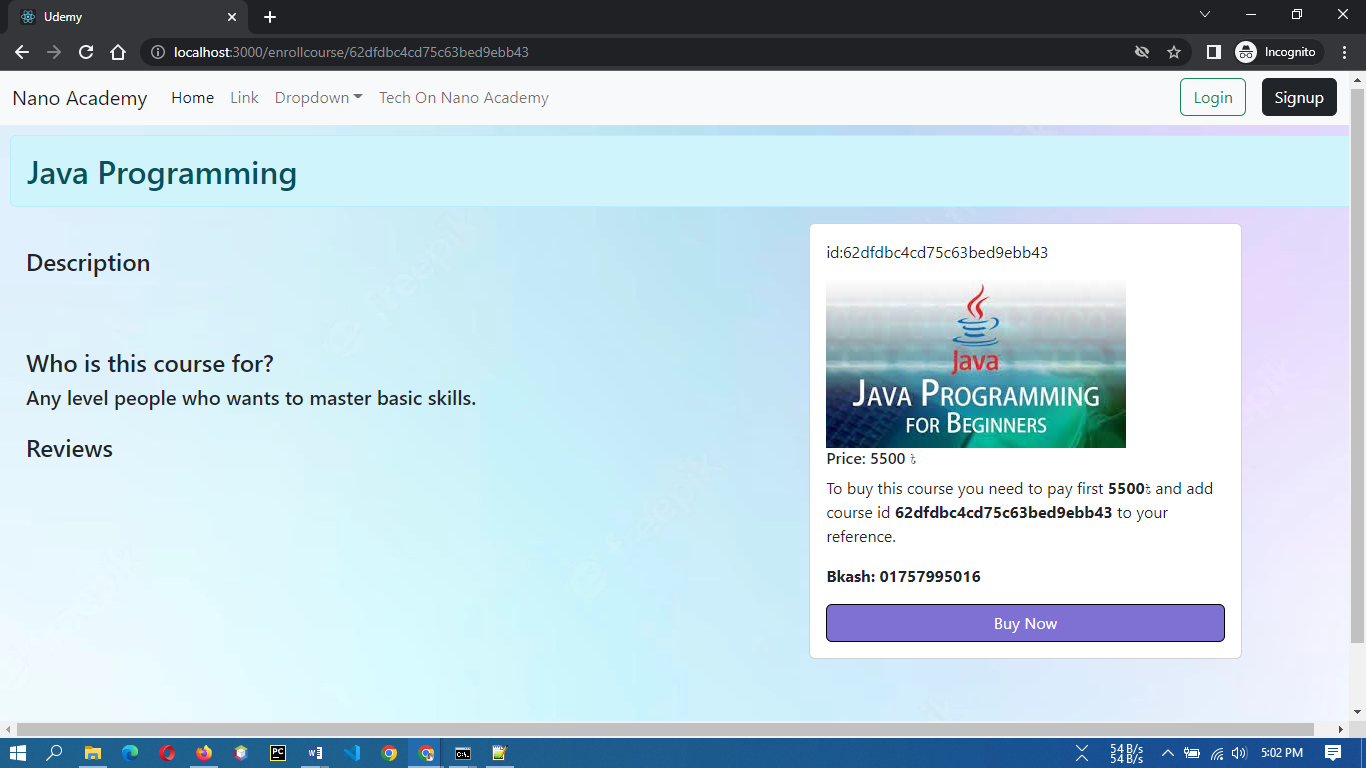 GitHub - Mainulhasan05/Nano-Academy-Udemy-Type-