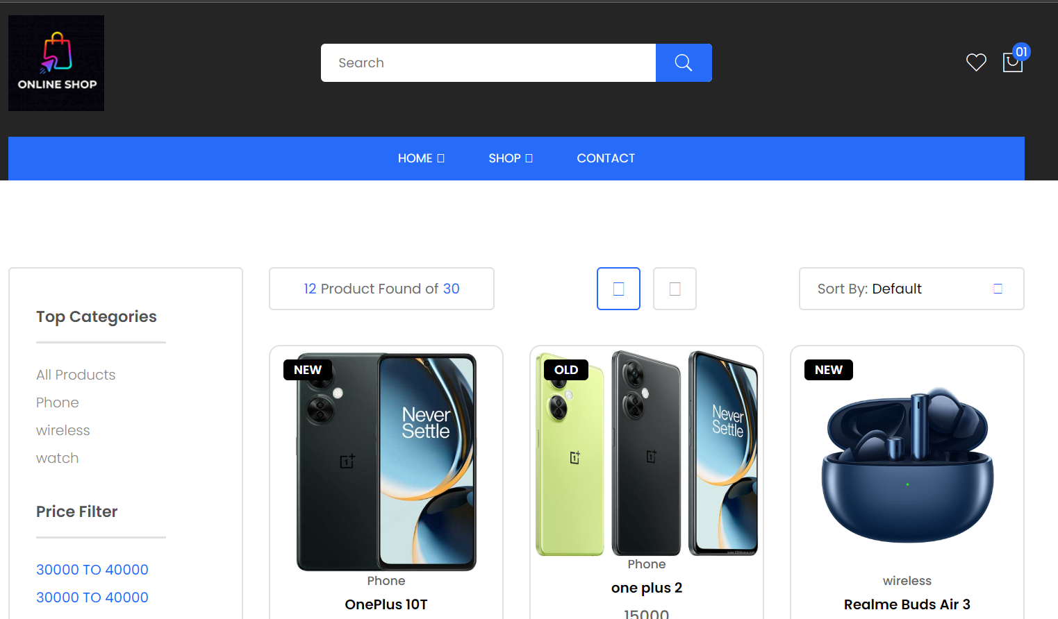 GitHub - sahir-jaman/bigCommerce-shopping-system: It's an online e-commerce shopping system ...