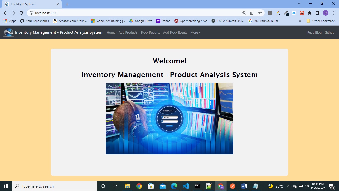 GitHub - Okeoma/Inventory-Management-System: A Web app wrtten with ...