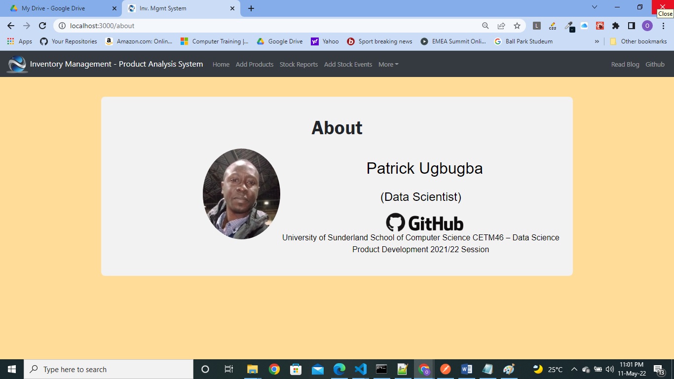 GitHub - Okeoma/Inventory-Management-System: A Web app wrtten with ...