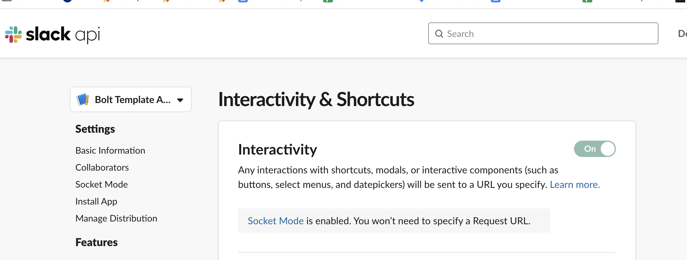 static_select action block element in slack bolt not hitting my handler · Issue #1640 · slackapi ...