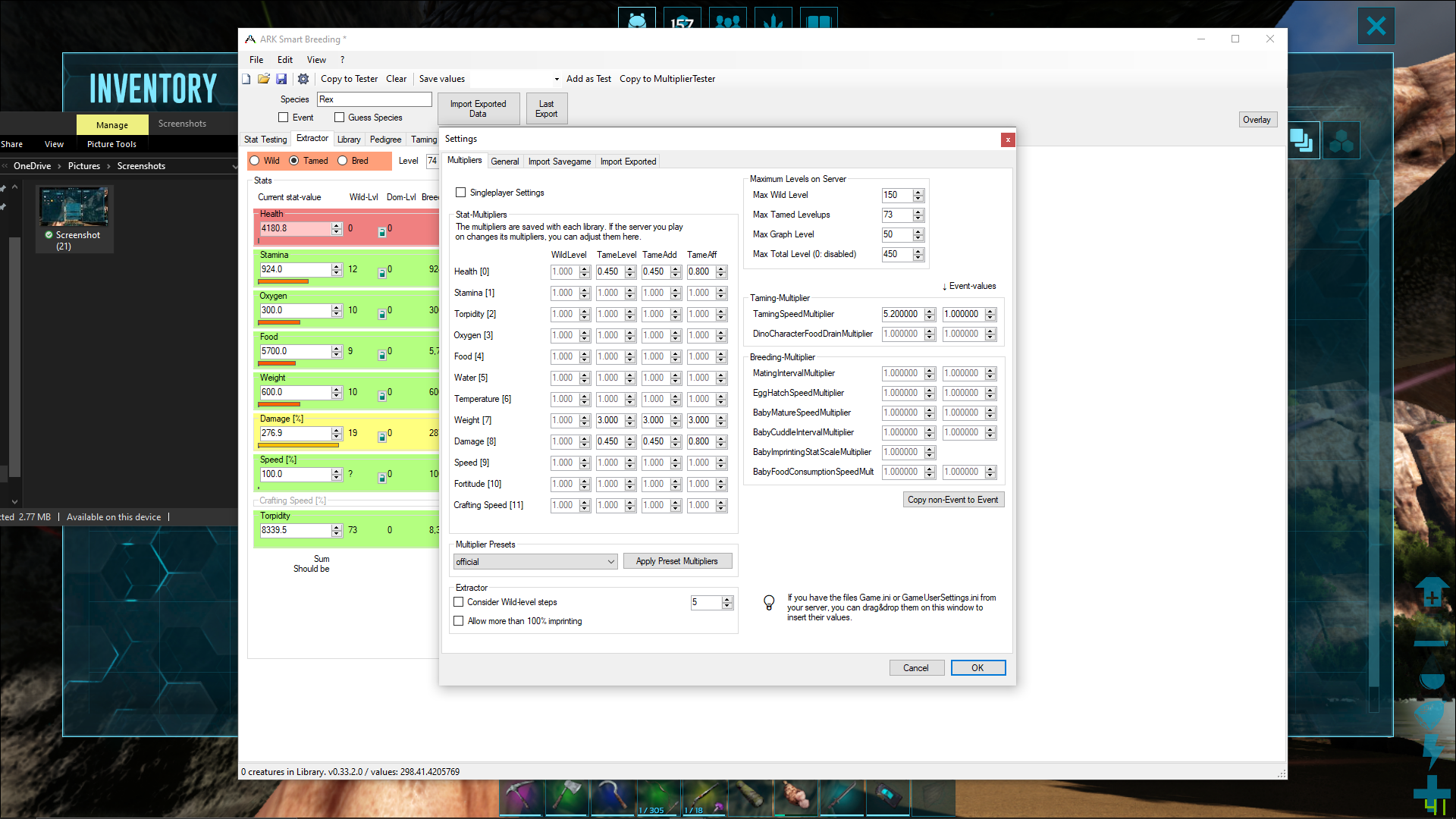 Extraction Not Working · Issue #955 · cadon/ARKStatsExtractor · GitHub